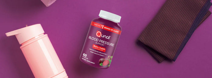 Support Healthy Blood Pressure and Circulation with Qunol Supplements