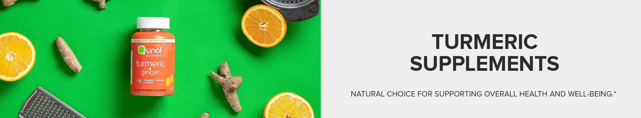 Qunol - The #1 Doctor Recommended form of Turmeric Curcumin