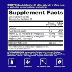 Brain Health Memory Plus + B6