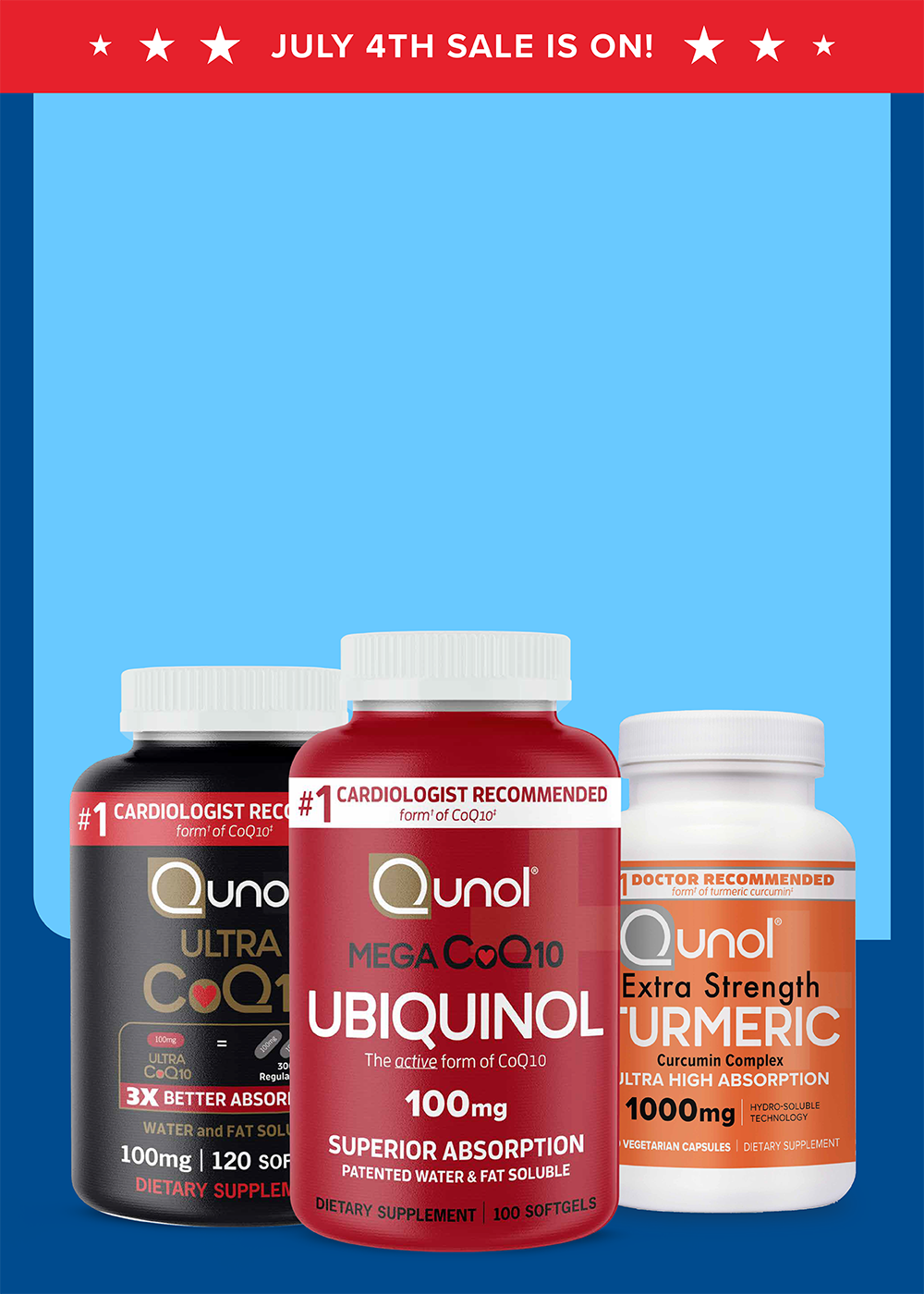 Qunol: #1 Cardiologist Recommended Form of CoQ10