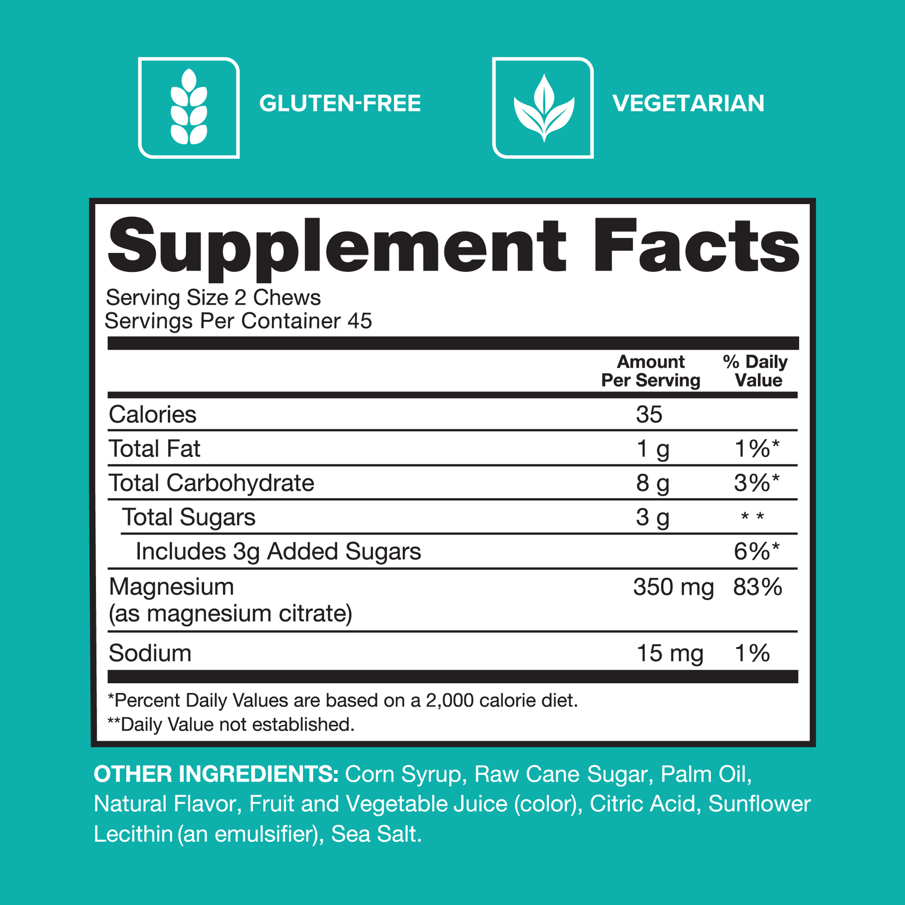 Magnesium Citrate Chews – Soft Magnesium Chewables | Qunol