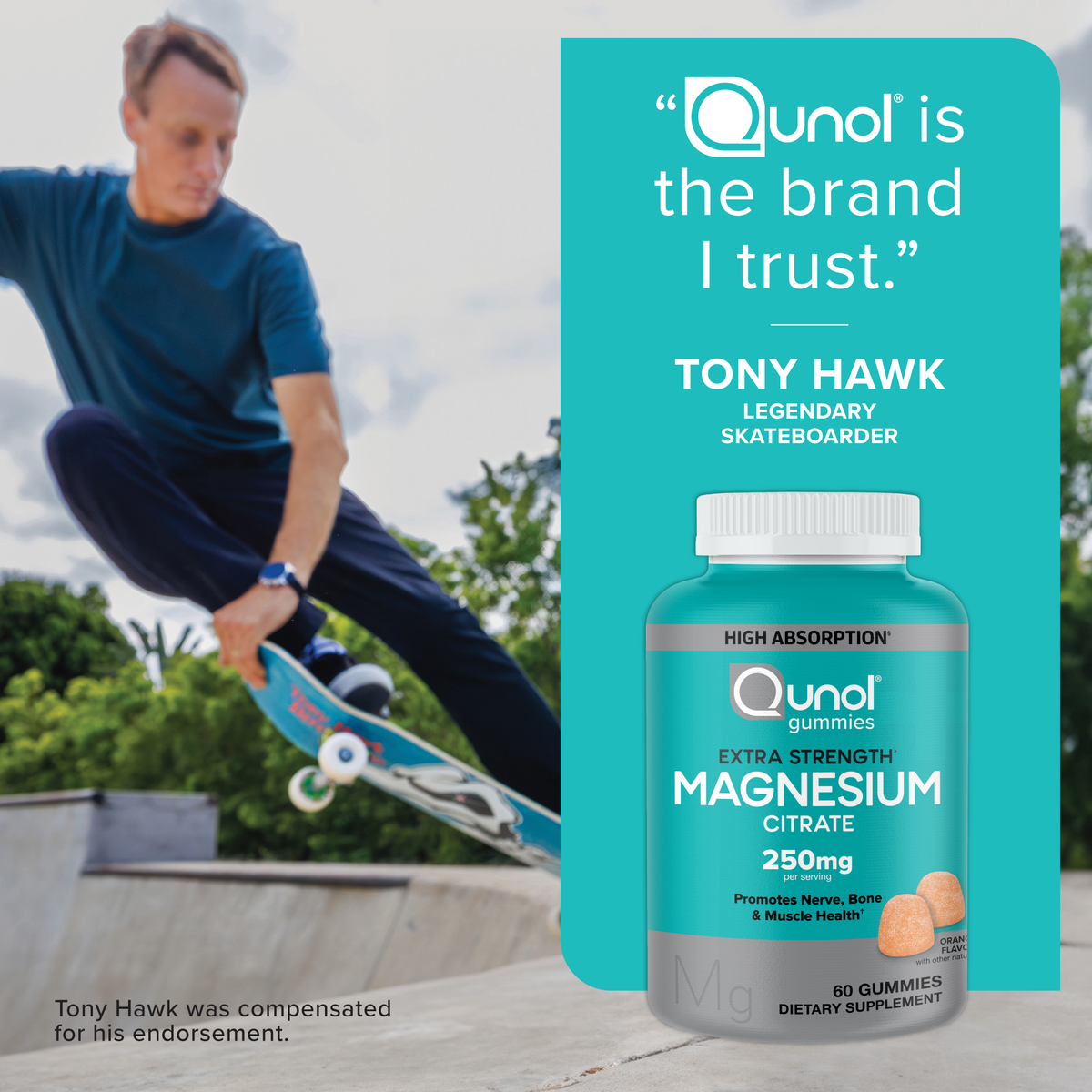 Magnesium Citrate Gummies, 250mg | Qunol