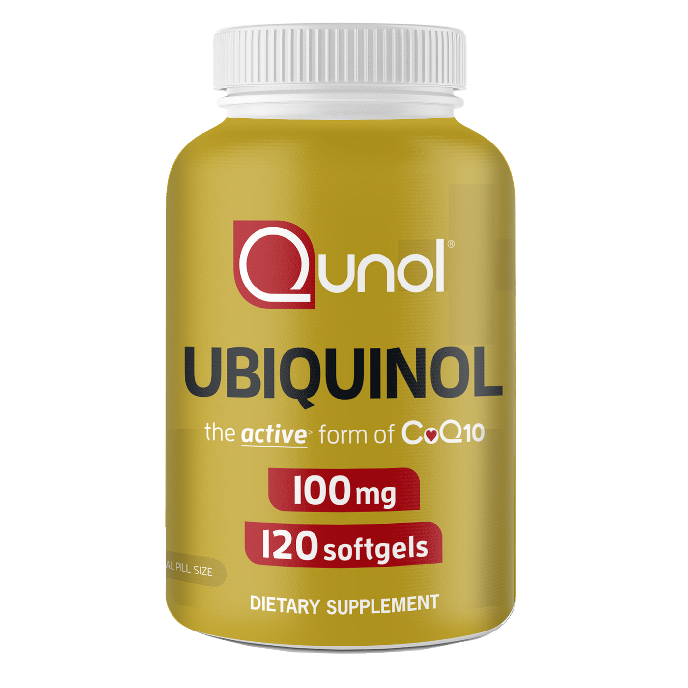 Ubiquinol, 100mg Softgels, 120ct | Qunol