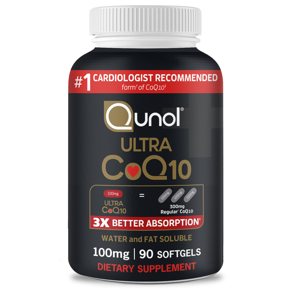 Ultra CoQ10, 100mg Softgels | Qunol