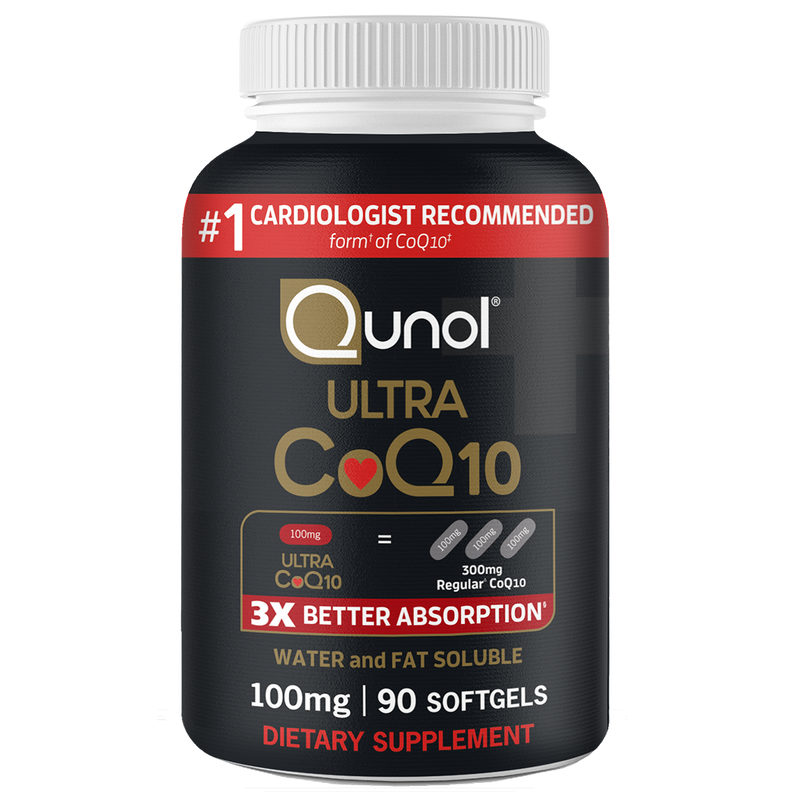 Qunol® Ultra CoQ10 100mg – 3x Better Absorption