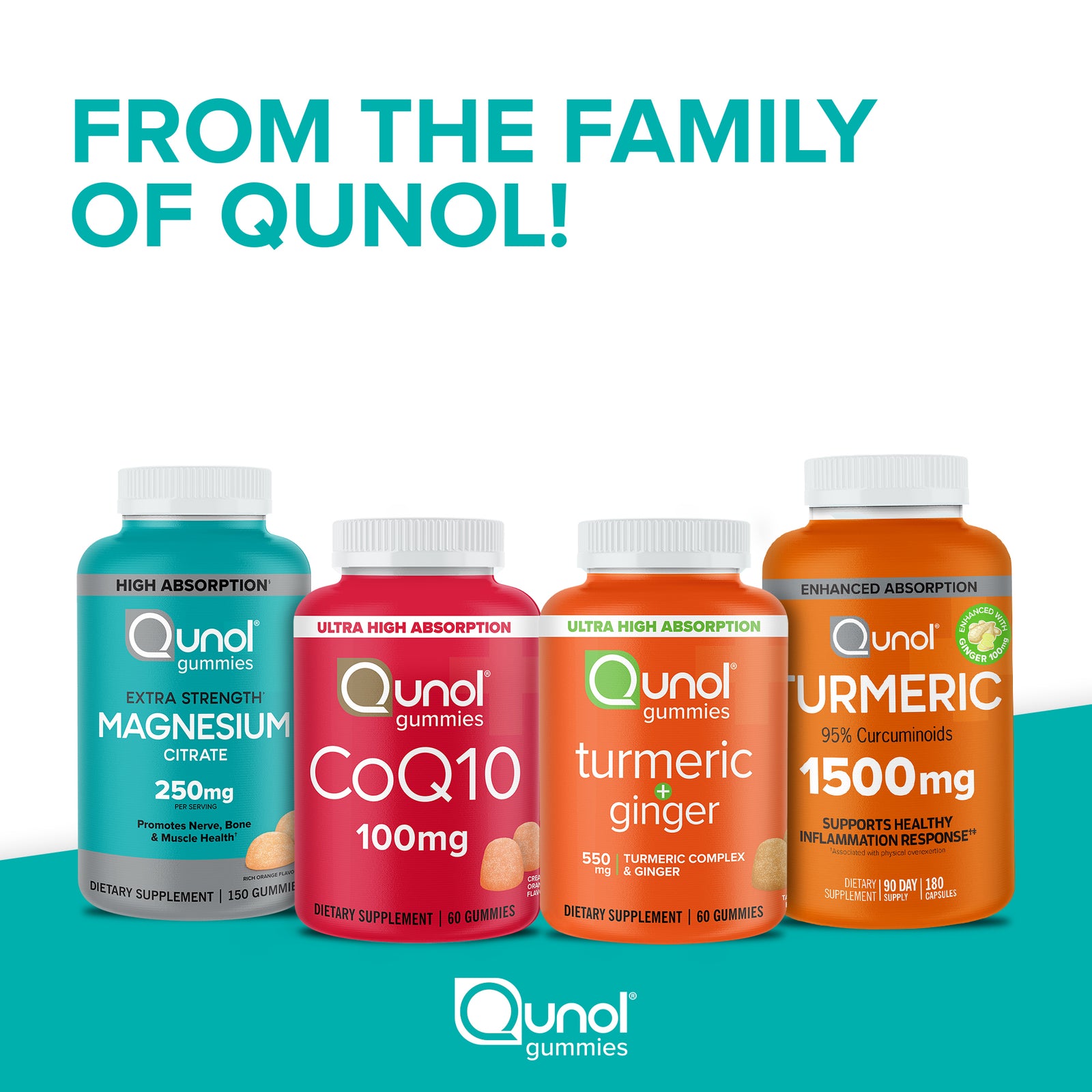 Magnesium Citrate Gummies, 250mg | Qunol