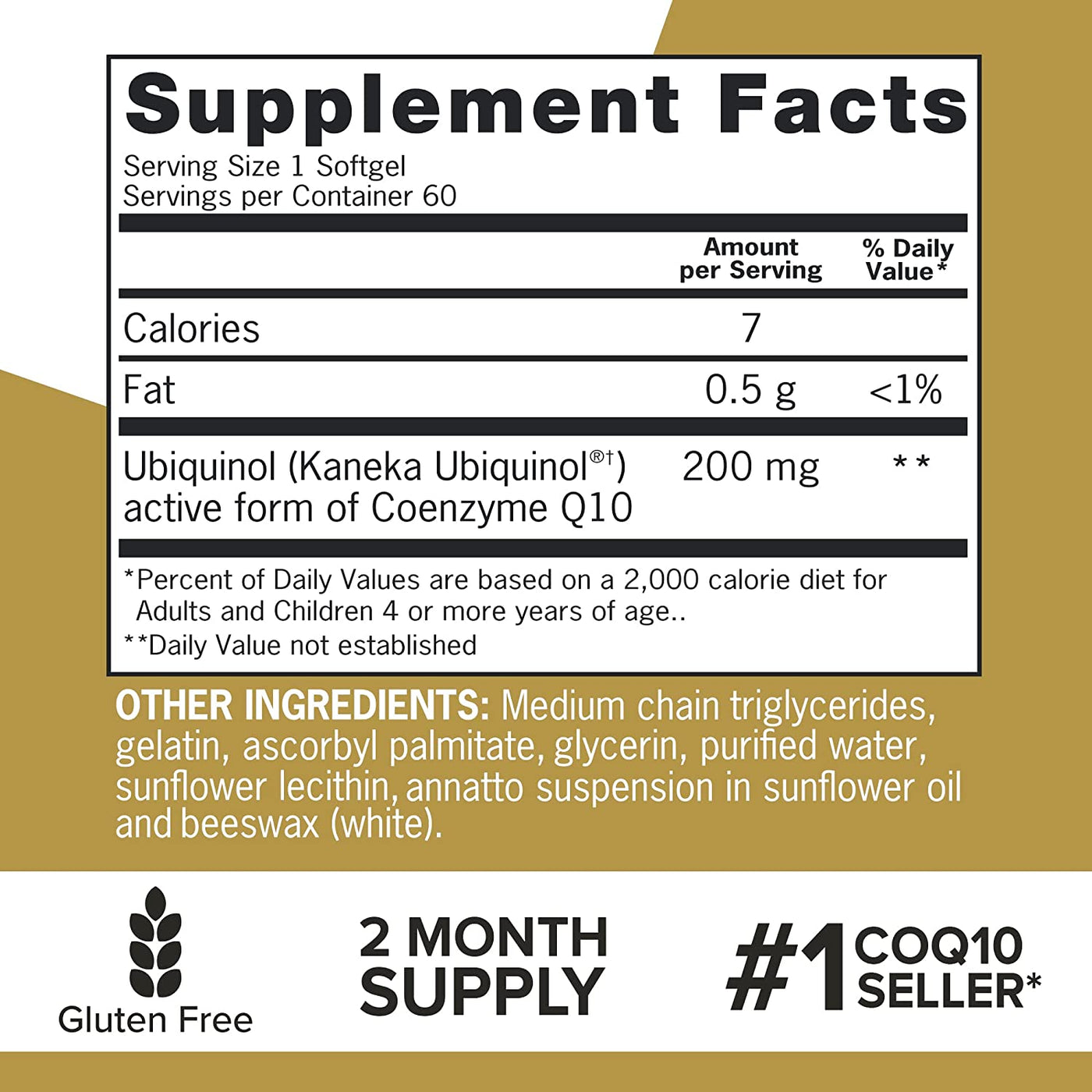 Extra Strength Ubiquinol CoQ10, 200mg | Qunol