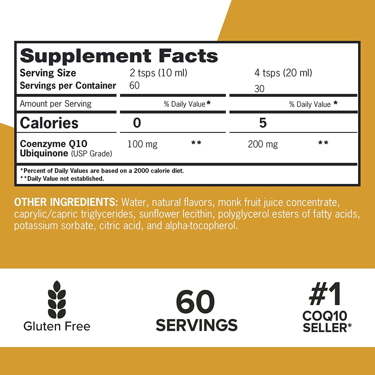 Liquid CoQ10, 100mg | Qunol