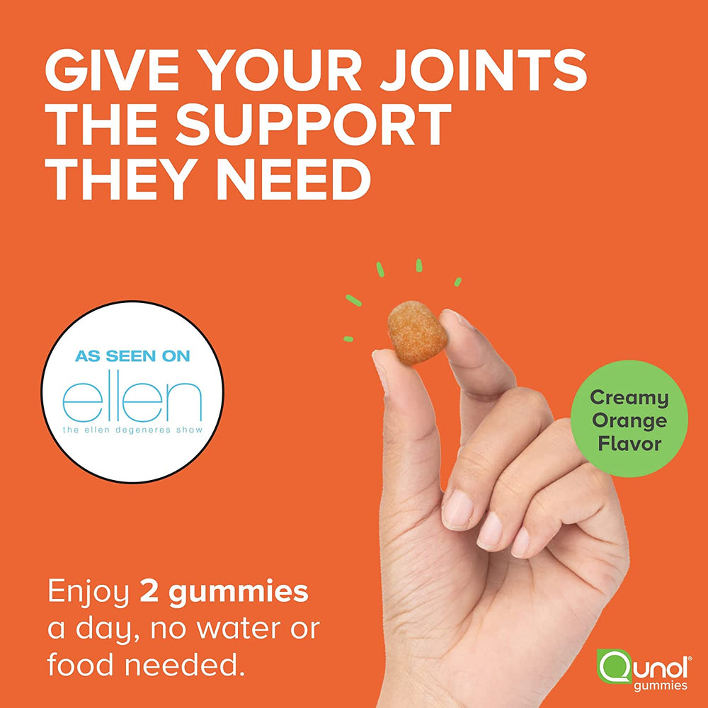 Turmeric Curcumin Gummies, 500mg | Qunol