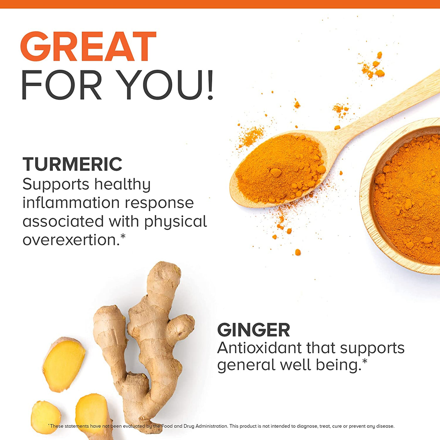 Turmeric with Ginger and Black Pepper Extract, 2400mg | Qunol