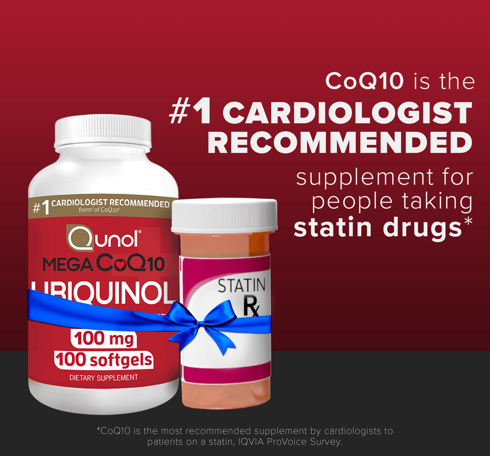 Mega Ubiquinol CoQ10, 100mg | Qunol