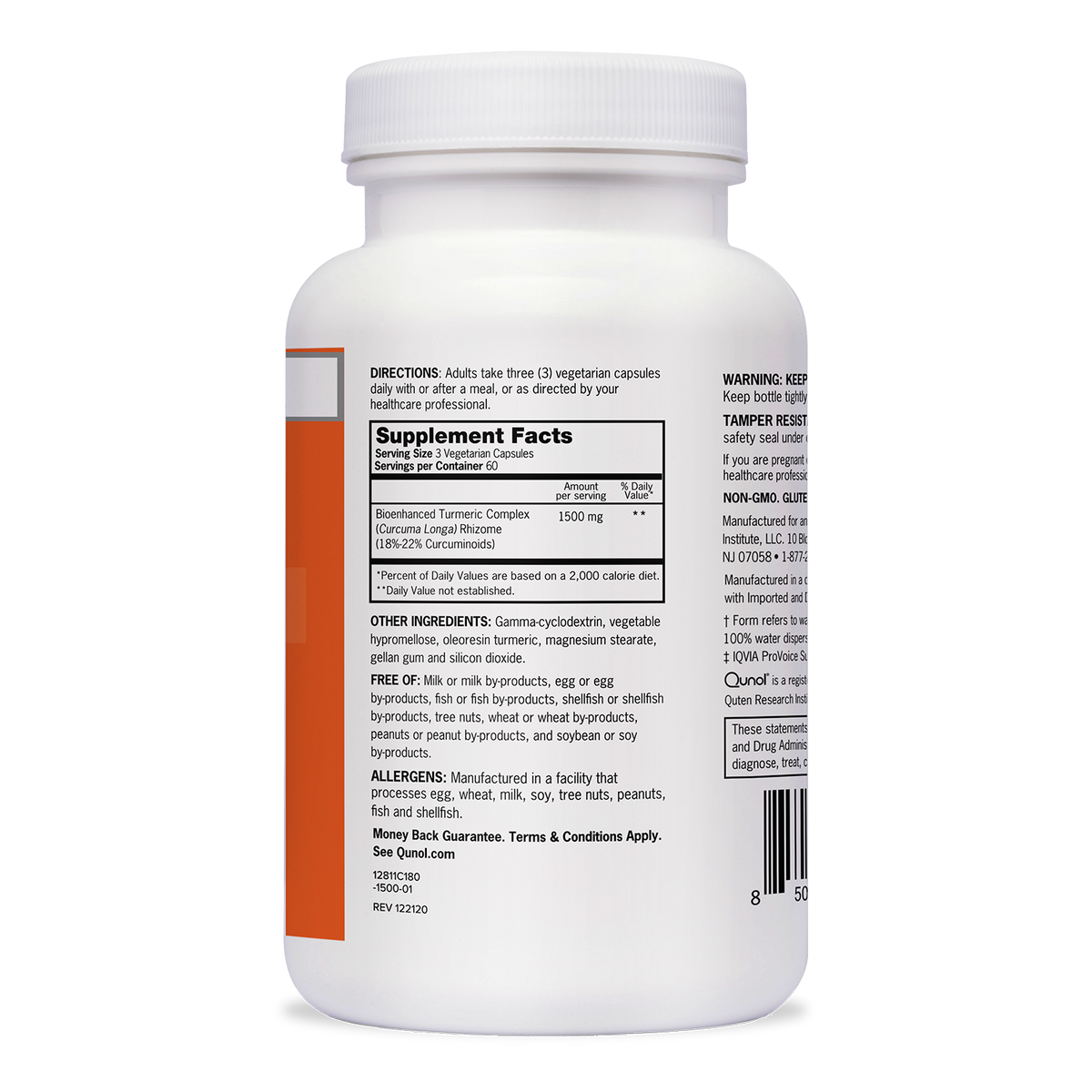 Qunol® Turmeric Ultra High Absorption, 1000 mg - Extra Strength